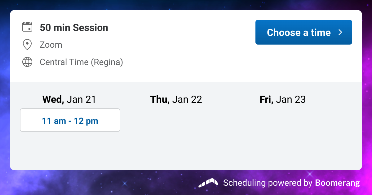 Meet with Heidi Watson | Boomerang